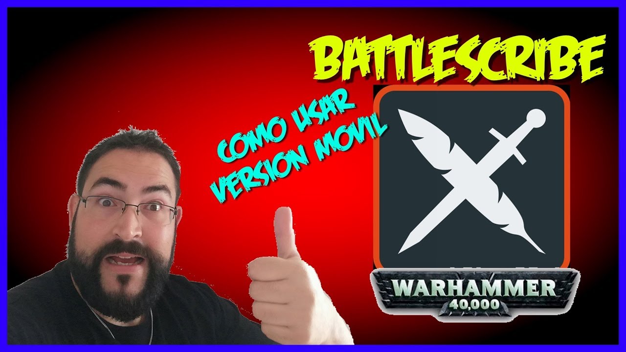 Battlescribe Warhammer 40k Como Utilizarlo Version Para Movil Youtube