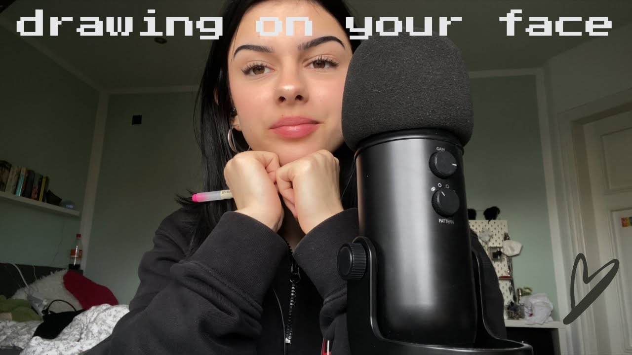 Drawing On Your Face Asmr Youtube