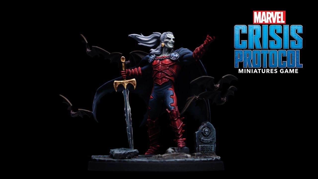 Let S Paint Dracula From Marvel Crisis Protocol Youtube