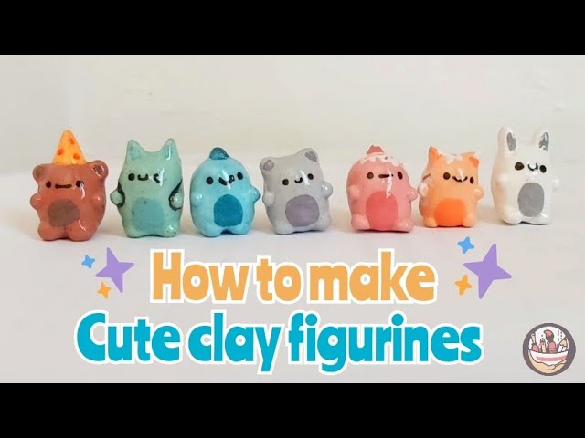How To Make Cute Clay Animals