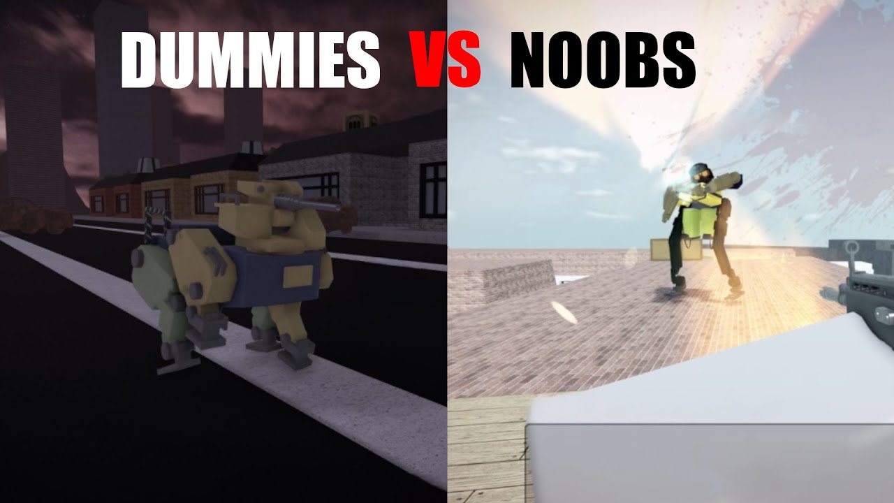 Dummies Vs Noobs Roblox Youtube