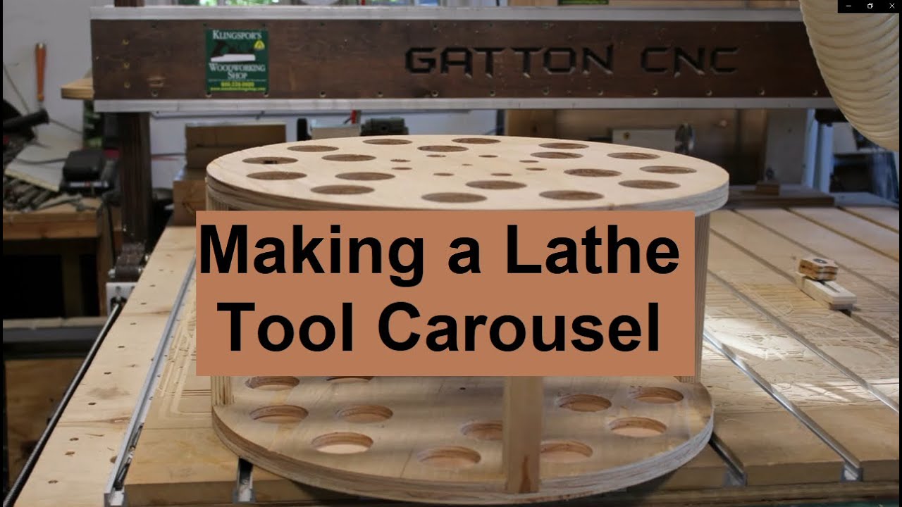 Making A Lathe Tool Carousel Youtube