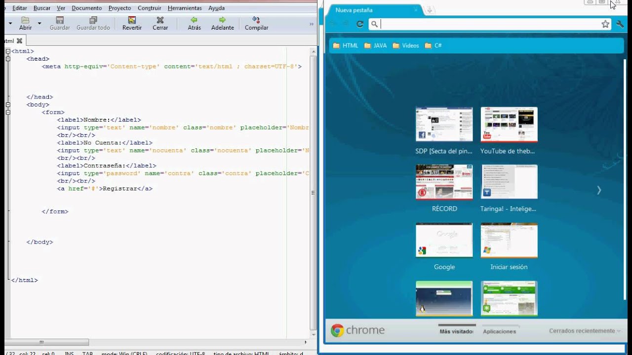 Validar Formulario Html Con Jquery Pte 1 Youtube