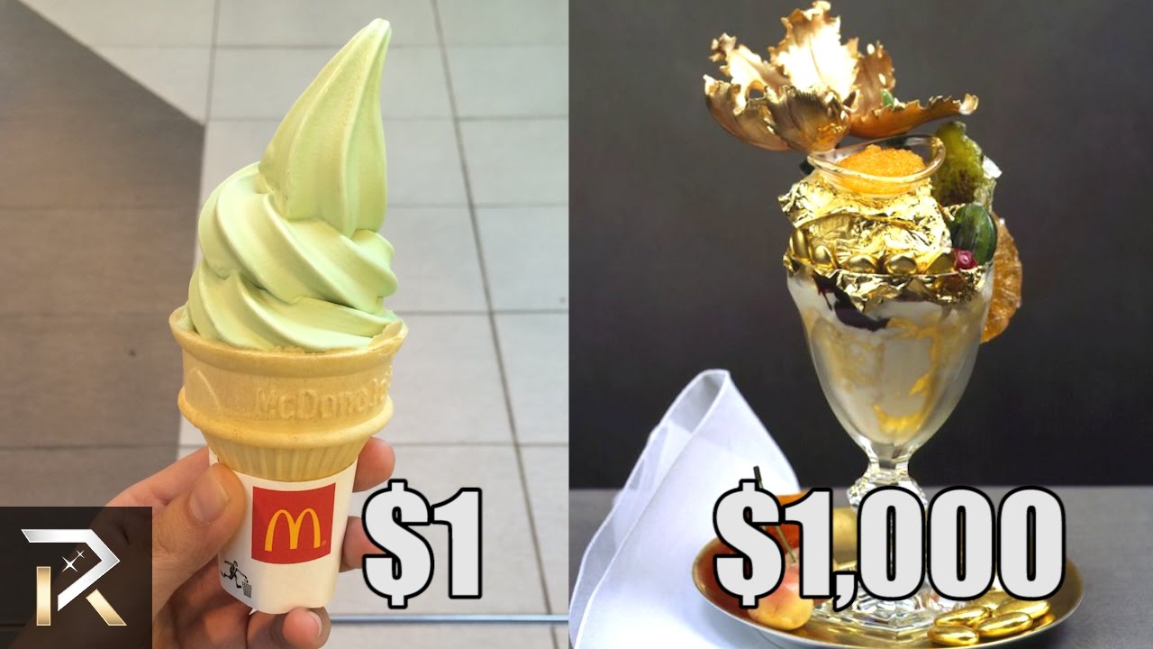 1000 Ice Cream And 10 Most Expensive Everyday Things Youtube