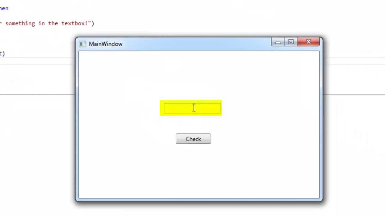 Visual Basic Basic Logic Youtube