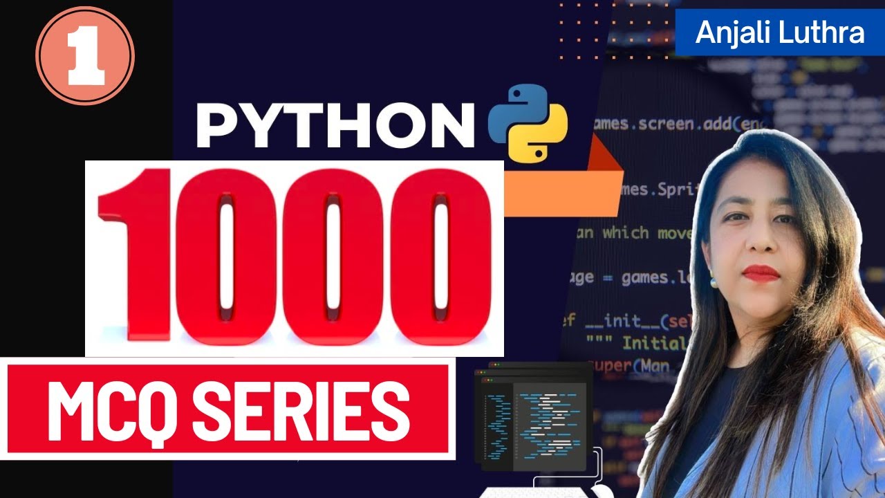 Python Programming Mcqs Set 1 Youtube
