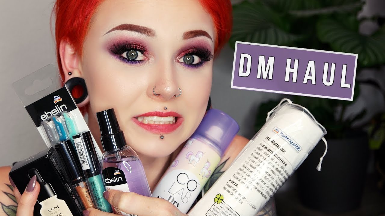 Dm Haul Makeup Haushalt Etc August 2018 Youtube
