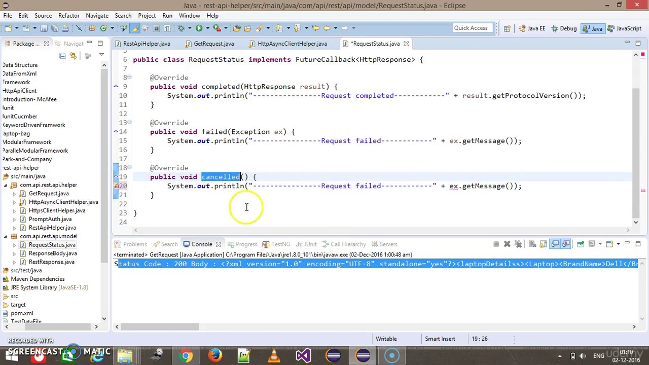 3 Part 3 Web Service Testing Using Apache Httpclient Youtube