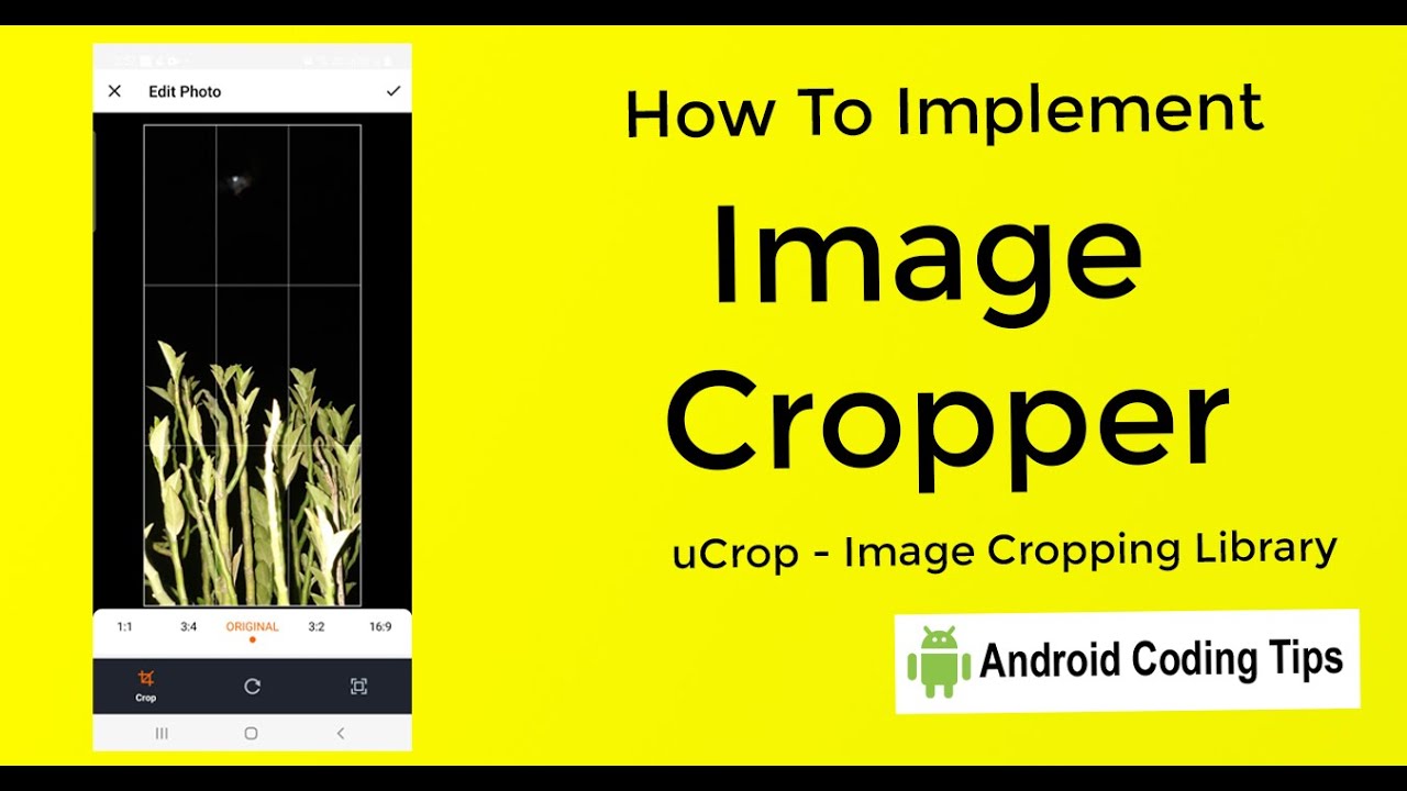 How To Implement Image Cropper In Android Studio Ucrop Image