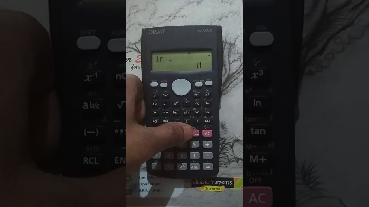 Exponential In Scientific Calculator Youtube