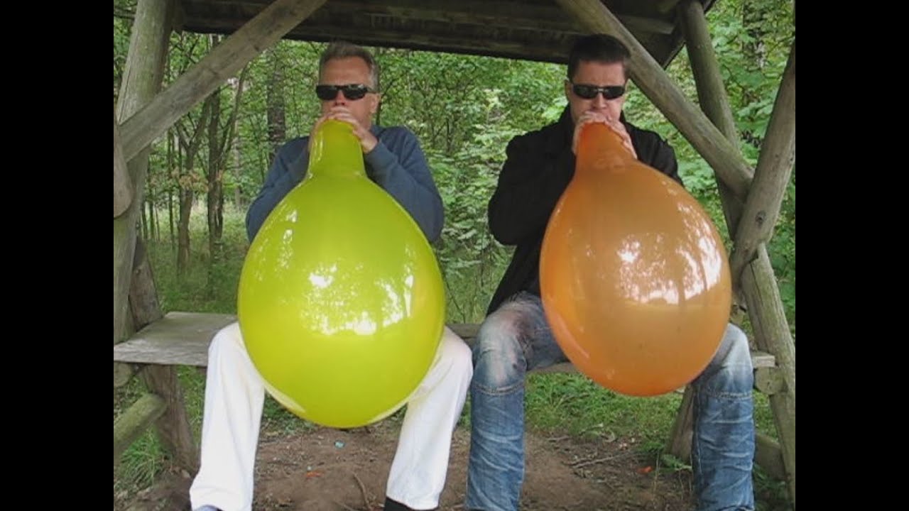 Balloon Contest Blow To Pop Race B2p Tuftex 14 Youtube