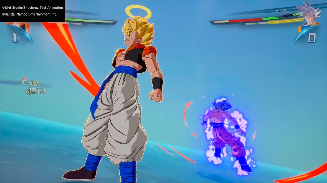Gogeta Vs Ui Goku Ii Youtube