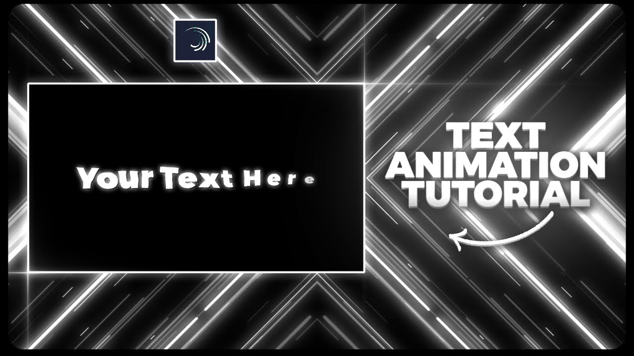 Text Animation Alight Motion Tutorial Part 3 Youtube
