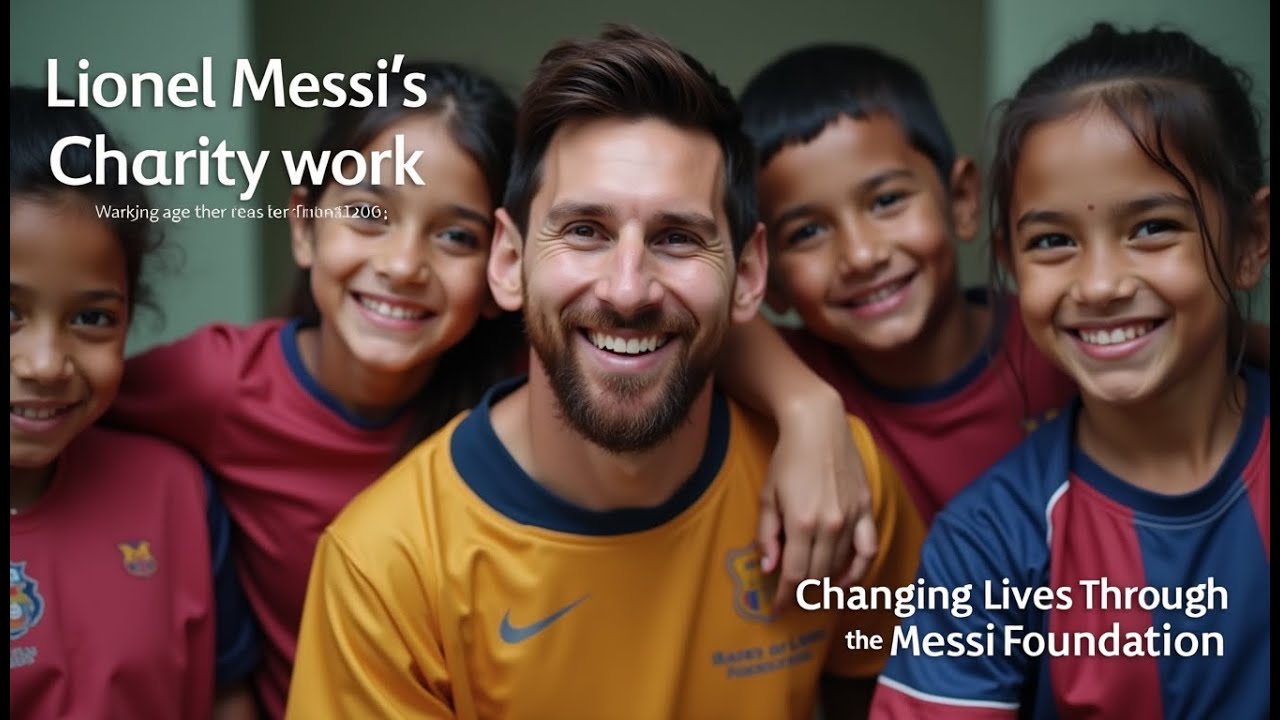 Lionel Messi S Charity Work The Impact Of The Messi Foundation Youtube