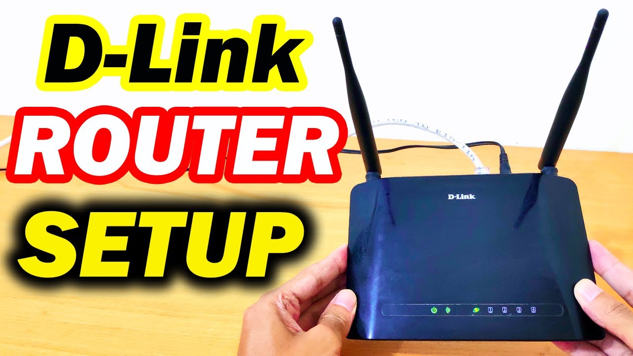 D Link Router Setup And Full Configuration Youtube