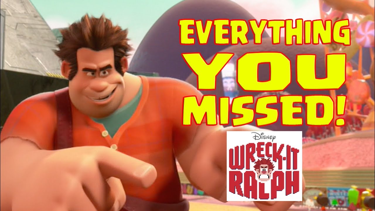 Disney S Wreck It Ralph Easter Eggs And Everything You Missed Youtube