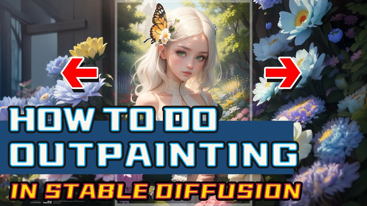 How To Do Outpainting Using New Controlnet In Stable Diffusion Use