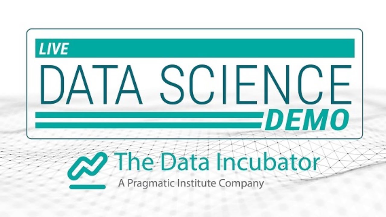 Data Science Demo Using Sql In Python Youtube