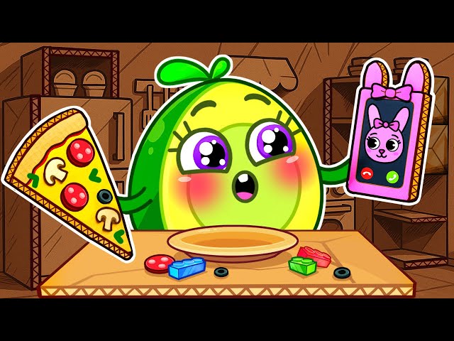 Inside The Cardboard House Challenge More Songs For Kids Videos For