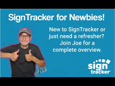 Signtracker Academy Webinar Deep Dive Into Signtracker Youtube
