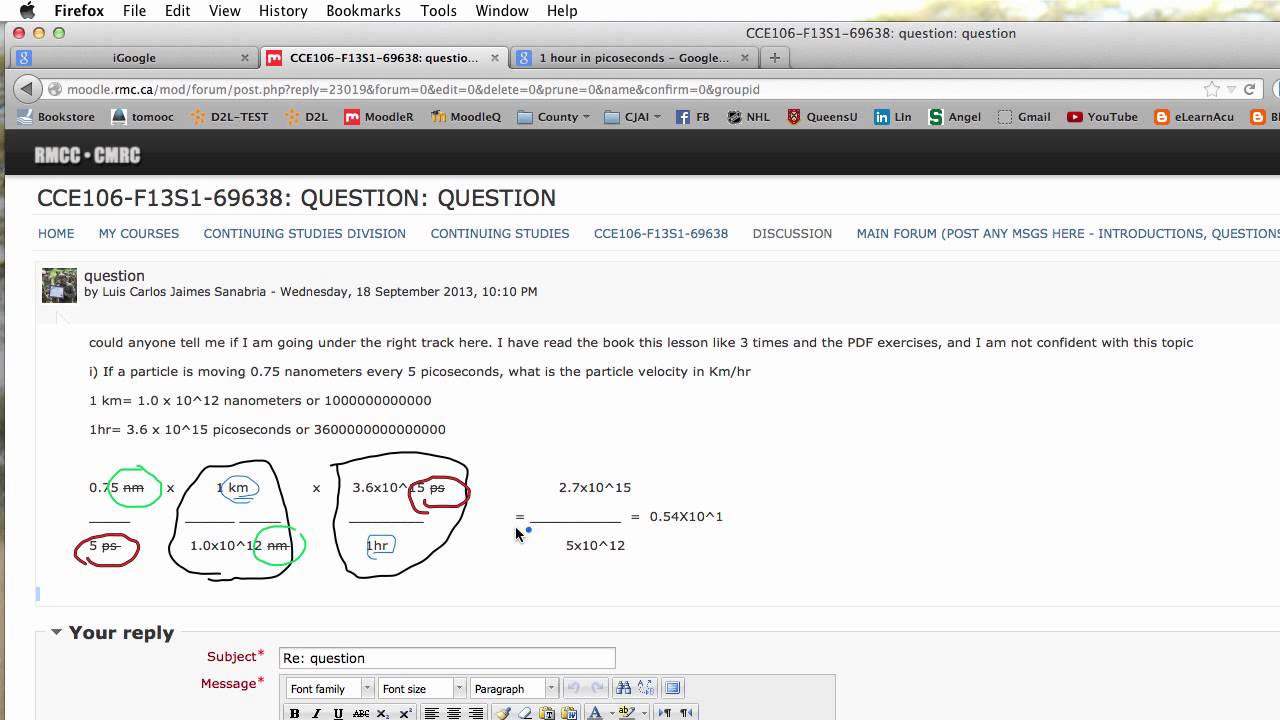 Unit Conversion Exercise Youtube