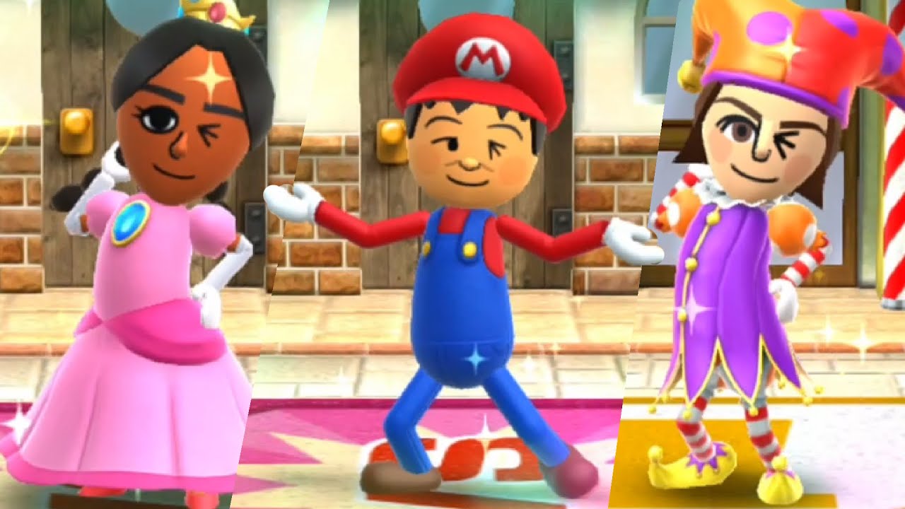 Wii パーティー U きせかえスゴロク Wii Party U Mii Fashion Plaza Gameplay