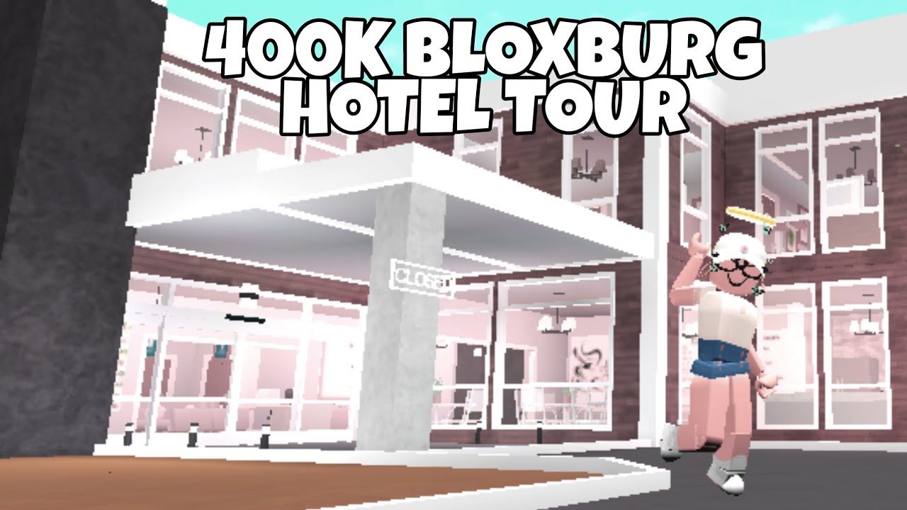 400k Bloxburg Hotel Tour Dippergladi Youtube