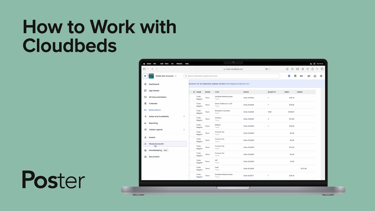 How To Work With Cloudbeds Youtube