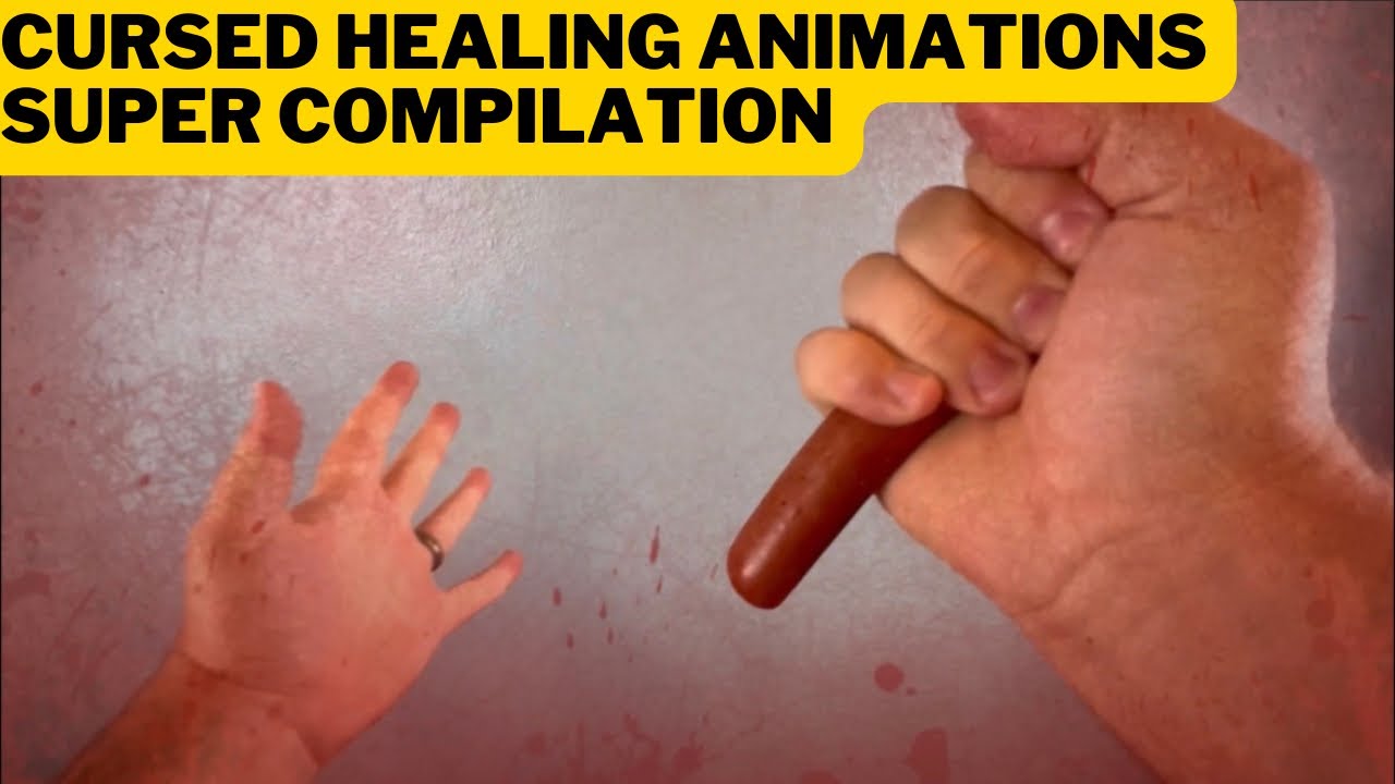 Cursed Healing Animations Super Compilation Youtube