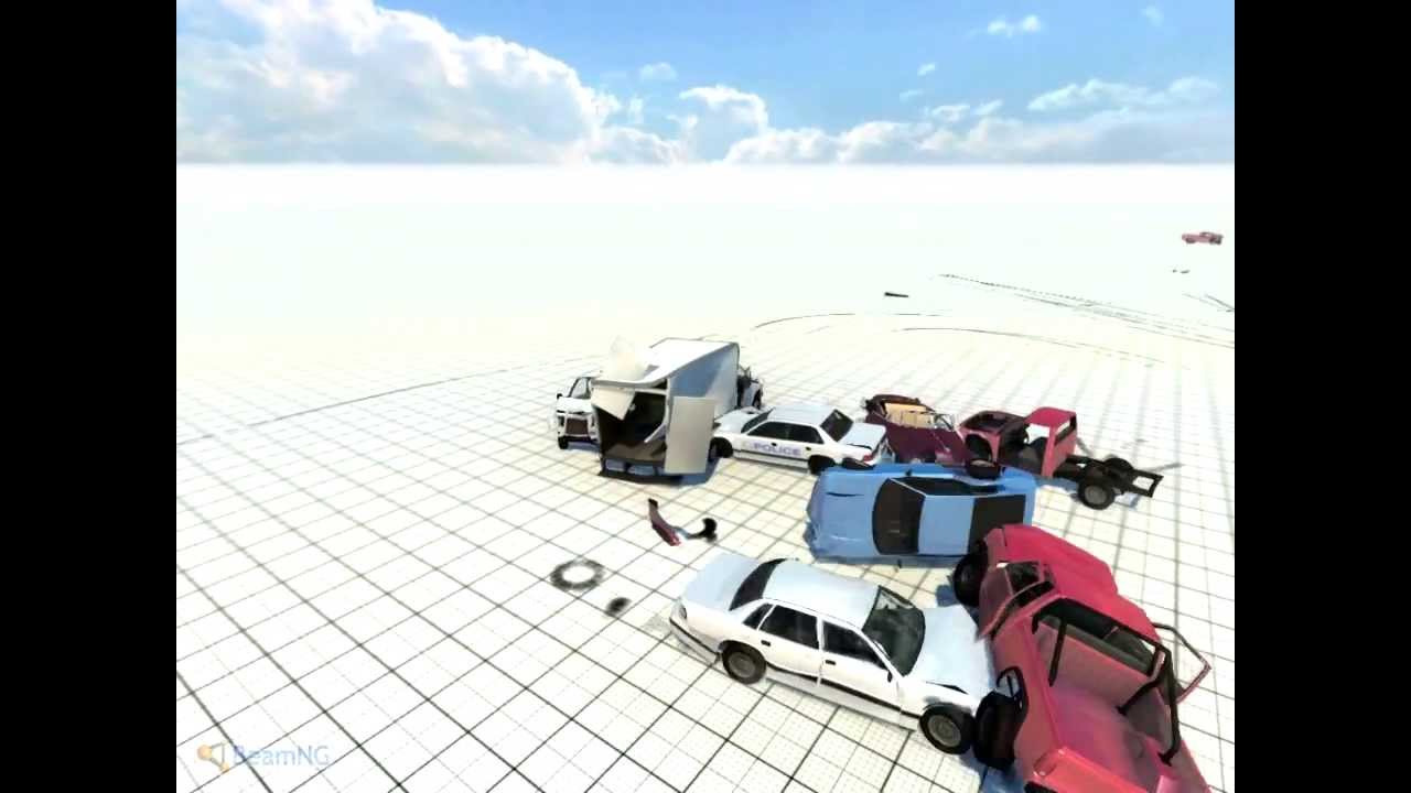 10 Car Ai Test In Beamng Drive Alpha Youtube