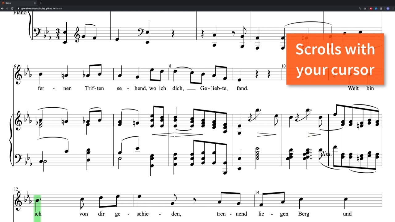Open Sheet Music Display Presents Its New Feature Youtube