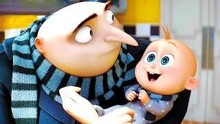 Baby Gru Jr Introduction Scene Despicable Me 4 2024 Movie Clip Hd Joblo ...