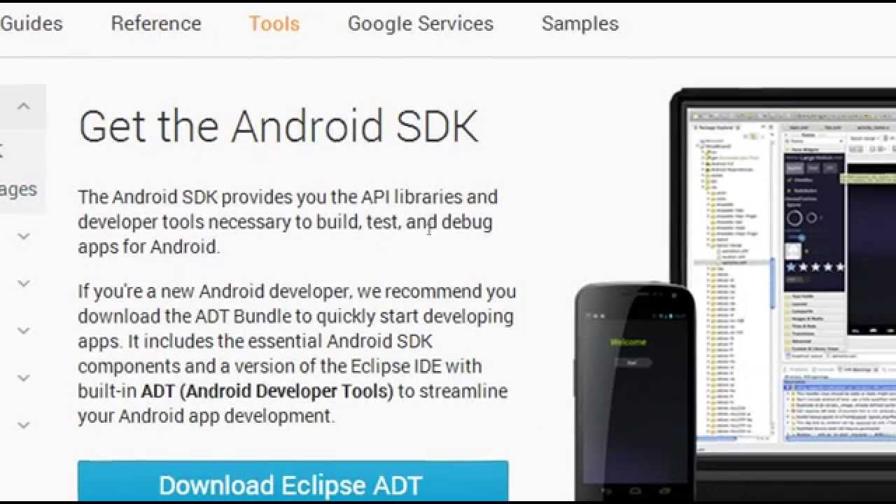 Android Tutorial No 1 Installing Eclipse Youtube
