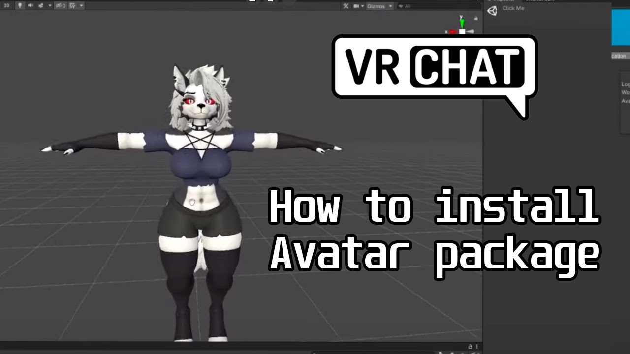 Vrchat Quick Tutorial Avatar Package Install 2023 Aug Youtube
