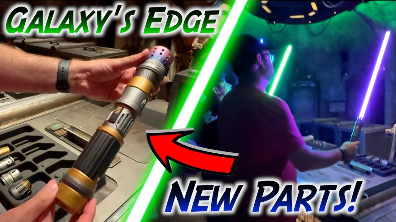 New Savi S Workshop Lightsaber Parts At Galaxy S Edge Full Experience