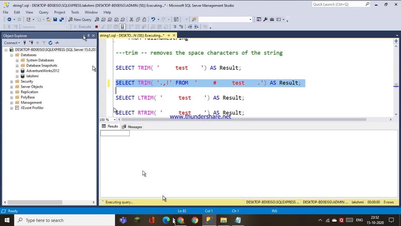 Trim Function Syntax In Sql At Judy Roybal Blog