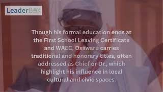 Profile Of Osawaru Billy Famous Adesuwa Member House Of Representatives ...
