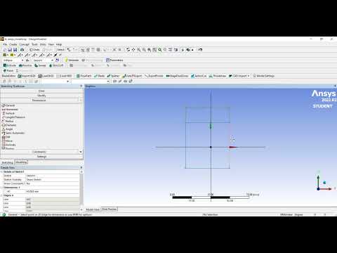 Tutorial Ansys Workbench Beam Modeling Youtube