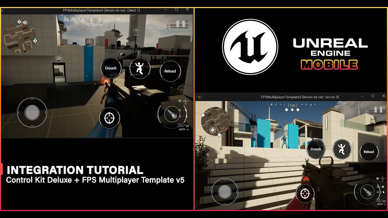 Unreal Engine 5 4 Tutorial Control Kit Deluxe Fps Multiplayer