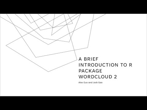 A Brief Introduction To R Package Wordcloud2 Youtube