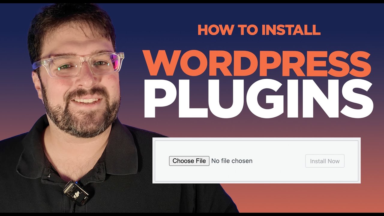 How To Install A Wordpress Plugin Youtube