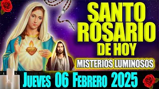 Santo Rosario De Hoy Jueves 06 Febrero De 2025 Misterios Luminosos