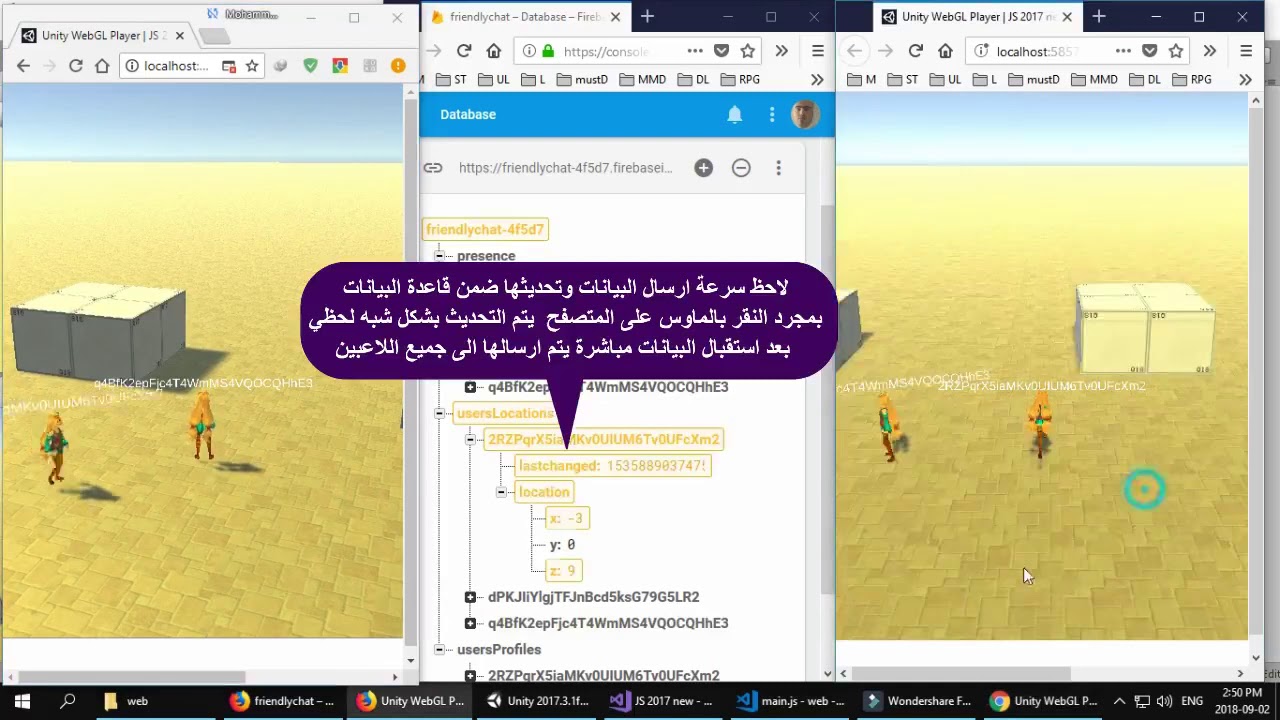 Unity Firebase Database Realtime 02 Youtube