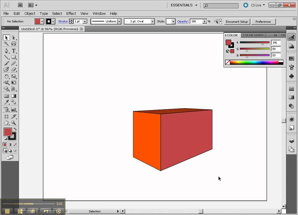 How To Draw Box Illustrator