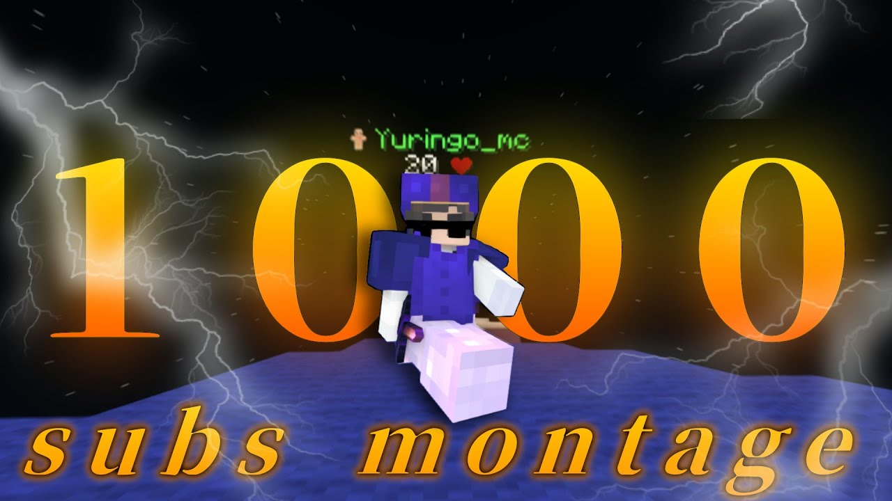 1000subs Montage Youtube