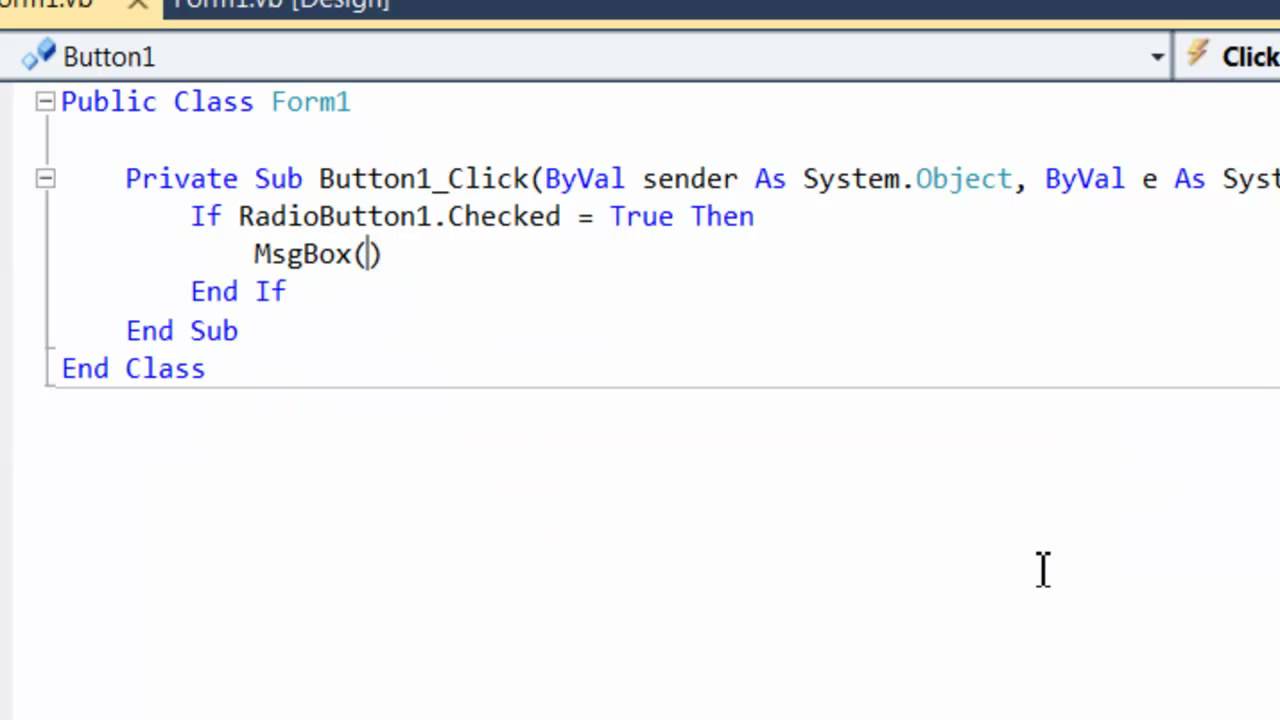 Radio Buttons Visual Basic At Lee Ramirez Blog