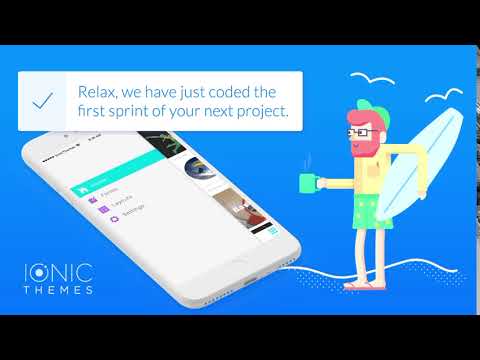 Build Better Apps Using Ionic Templates Youtube