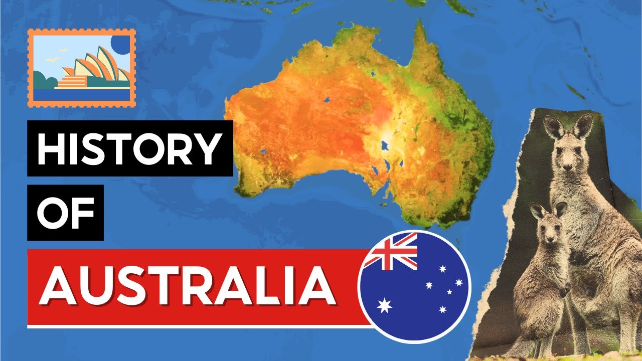 History Of Australia Explained On Maps Youtube