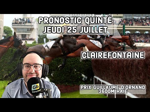 рџ ґ Pronostic Quintг Super Top5 Jeudi 25 Juillet 2024 Clairefontaine рџ ґ