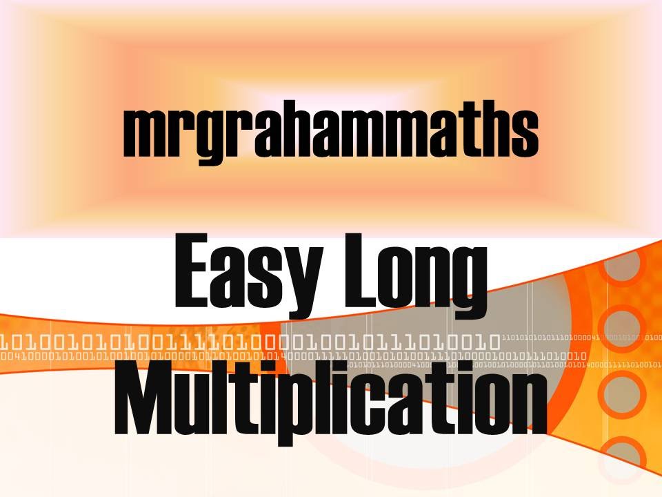 Easy Long Multiplication Youtube